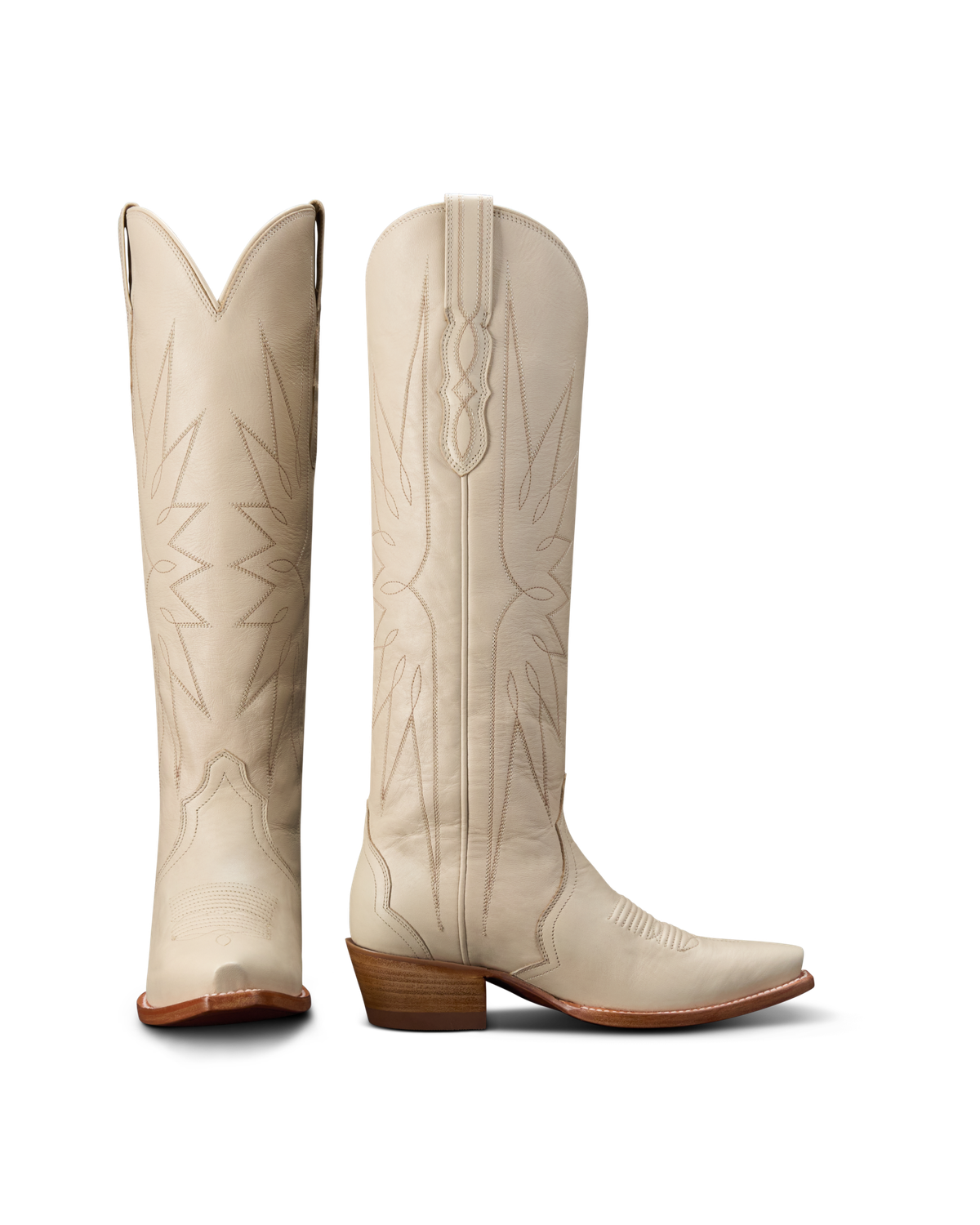 The Loretta in Cream Cowhide - Women's Cowgirl Boot | Tecovas