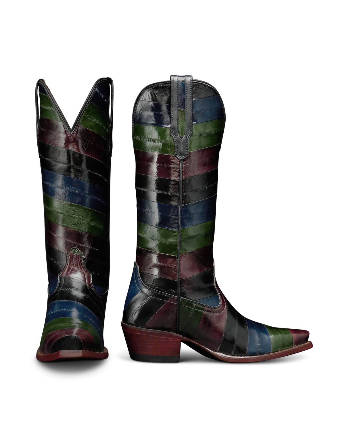 The Annie in Multi Eel - Women's Cowgirl Boot | Tecovas