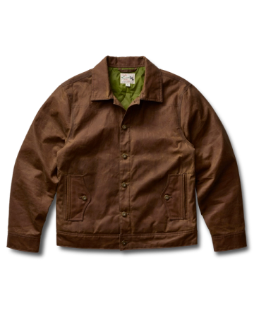 Men's Buckaroo Waxed Canvas Trucker Jacket | Tecovas