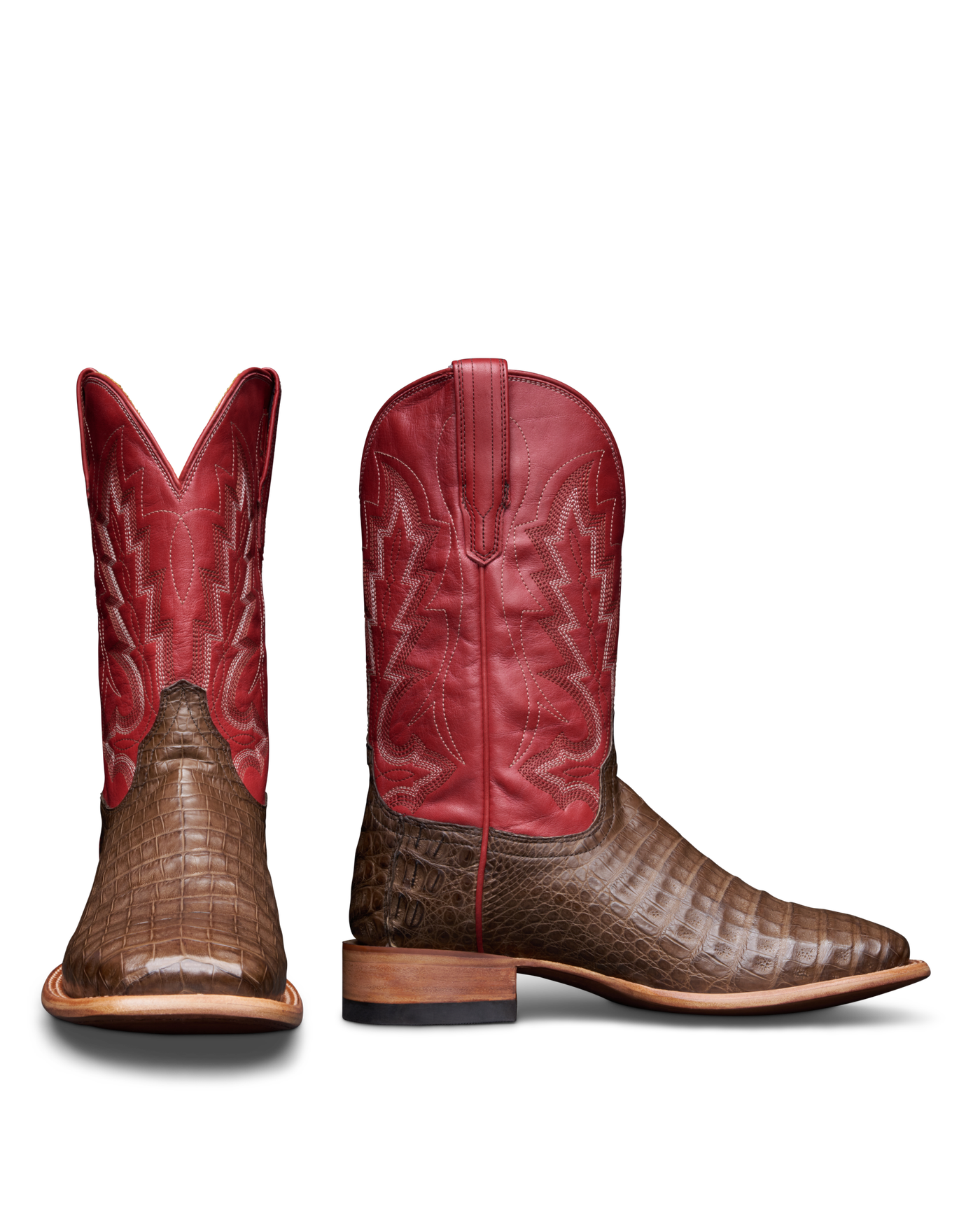 The William - Granite / Red | Tecovas