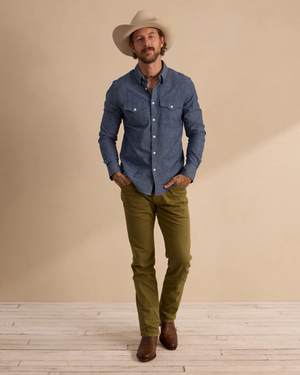 Men's Zipper Cowboy Boots - Leather Zip-Up Boots | The Dean - Cafe ...