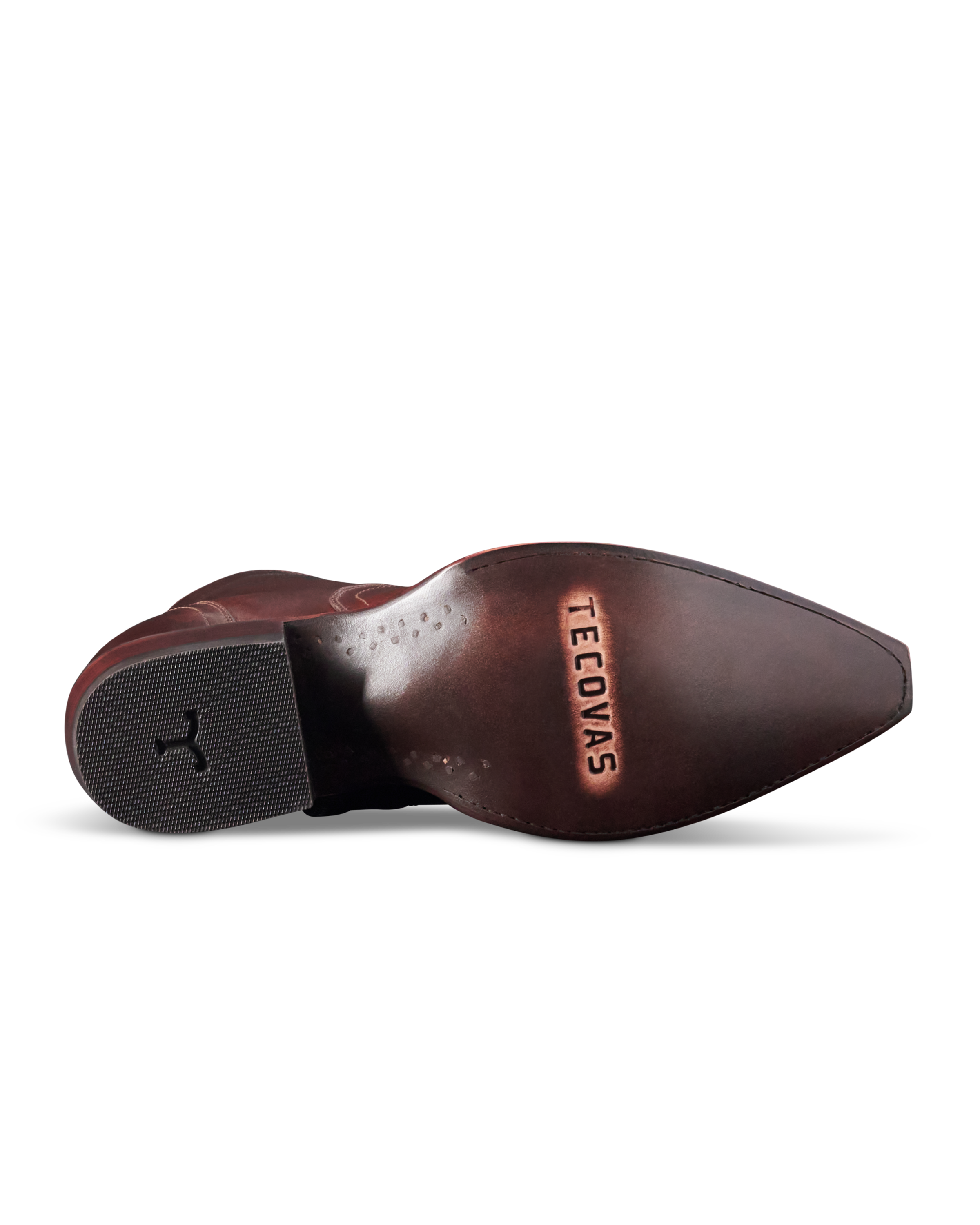 The Blaze in Dark Copper Cowhide - Men's Zip Boot | Tecovas