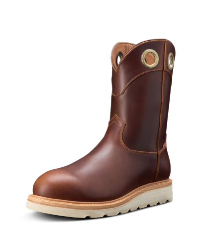 LongHaul Waterproof Roper Composite Toe Work Boot in Maple Cowhide ...
