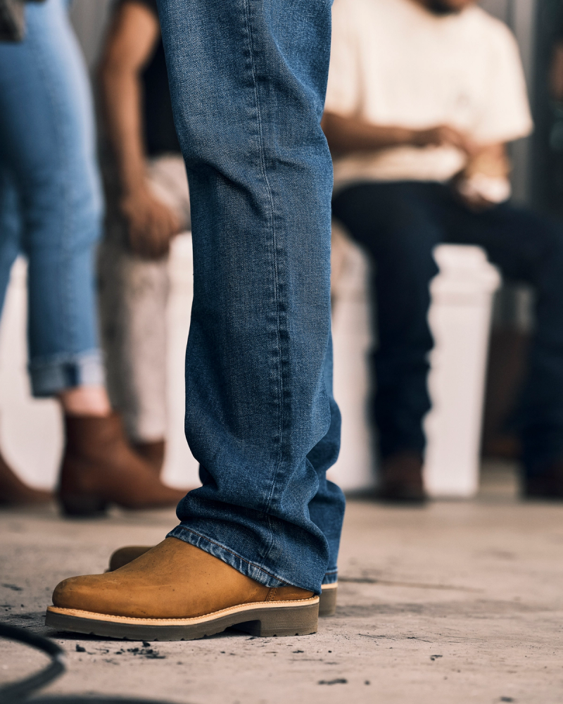 The Rugged Chelsea in Light Tobacco Cowhide - Men's Chelsea Boot | Tecovas