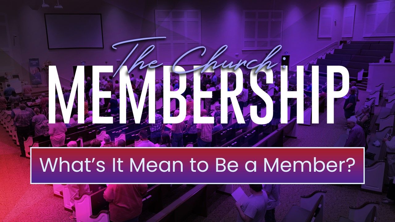 The Church Membership | Temple Terrace Church of Christ