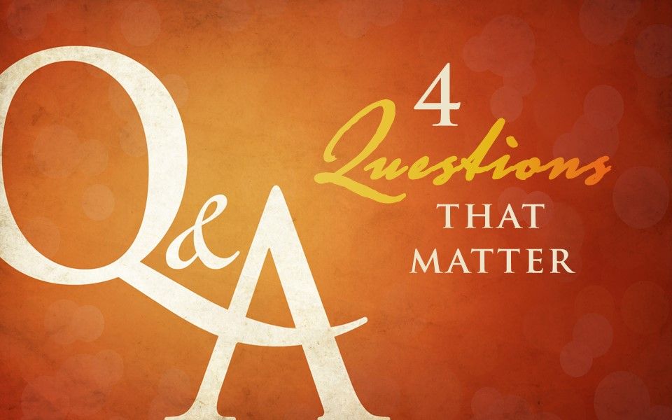 4 Questions That Matter | Temple Terrace Church of Christ