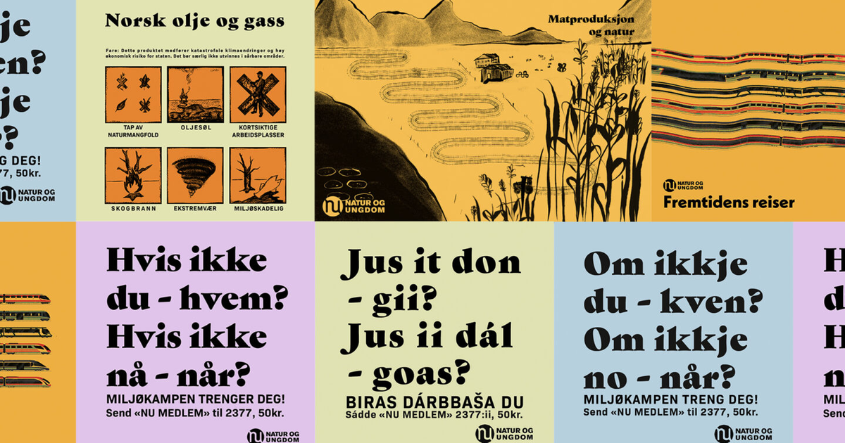 Grafisk materiell | Natur og Ungdom