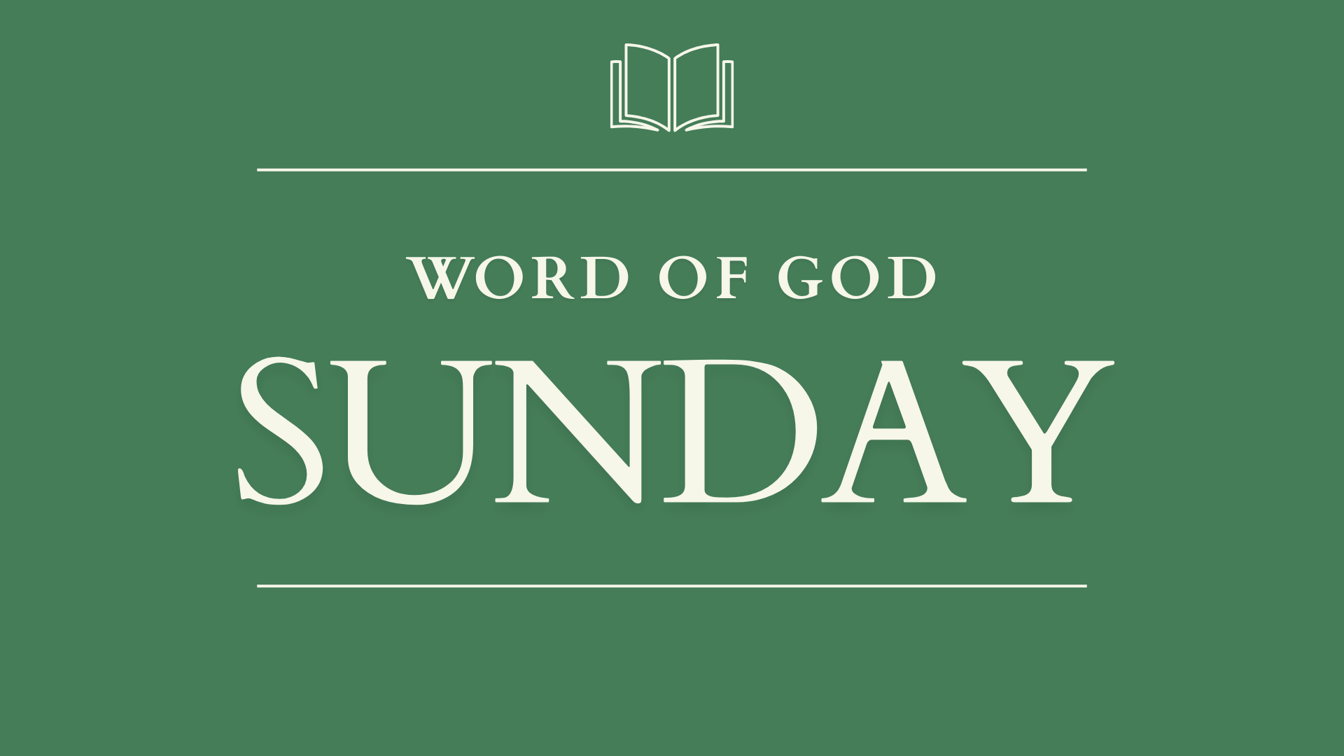 Word of God Sunday | FBCUC