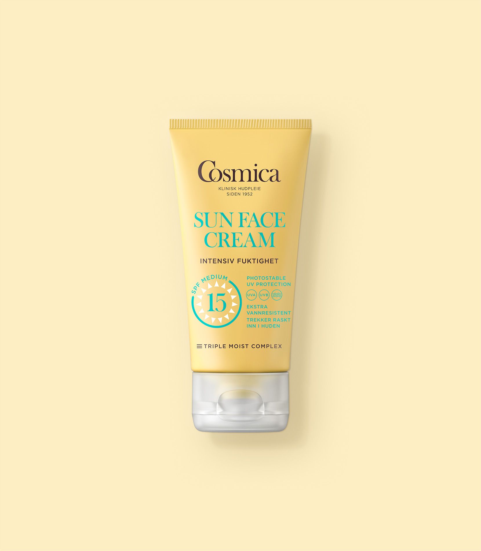 Sun Face Cream Intensive Moisture SPF 15 | Cosmica