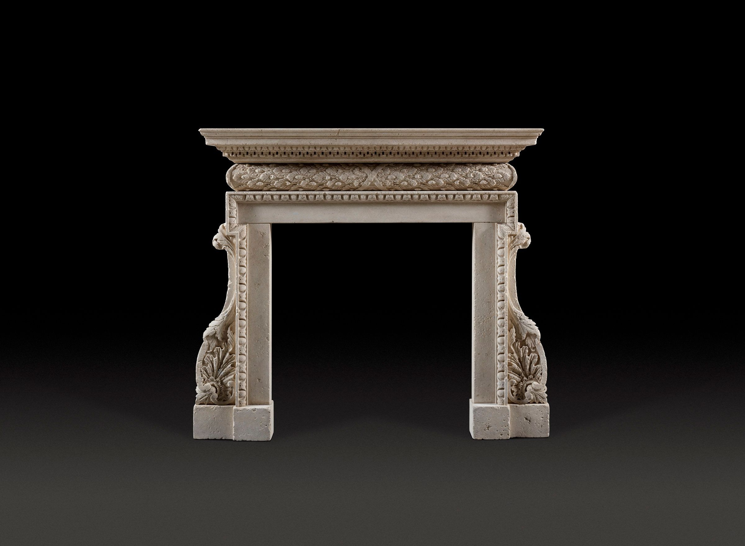 Limestone Reproduction Fireplaces | Bath & Portland | Jamb