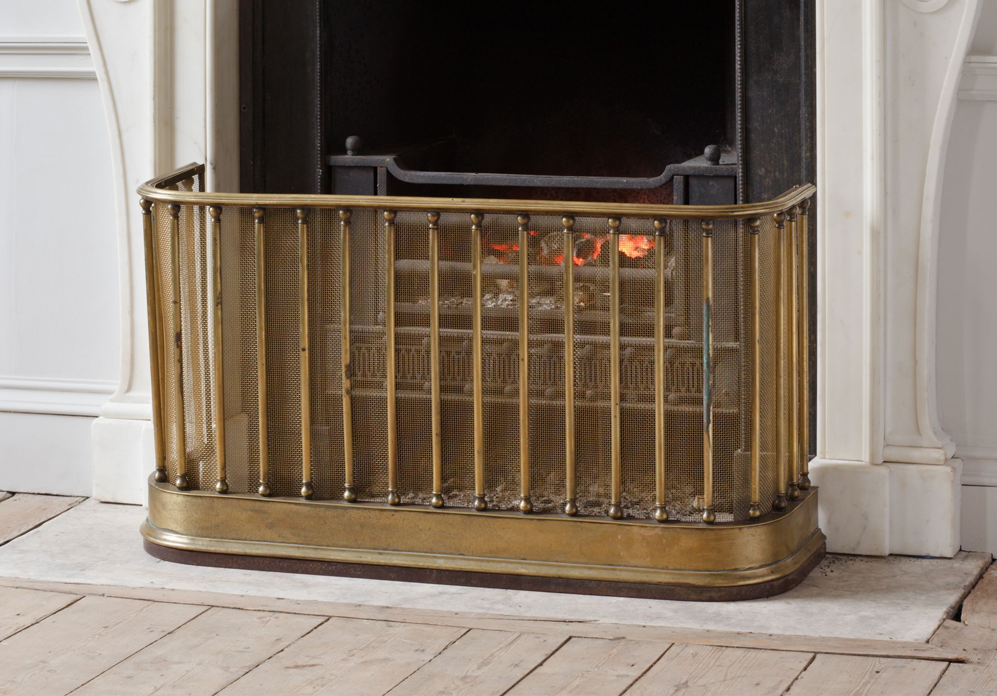 Brass Fire Guards & Fender Guards | Jamb