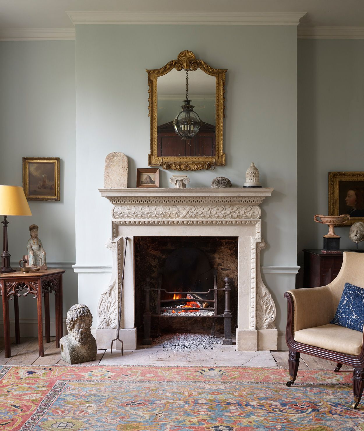 Limestone Reproduction Fireplaces | Bath & Portland | Jamb