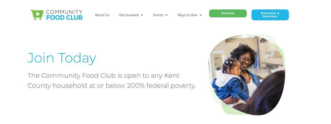 Join Today – Community Food Club