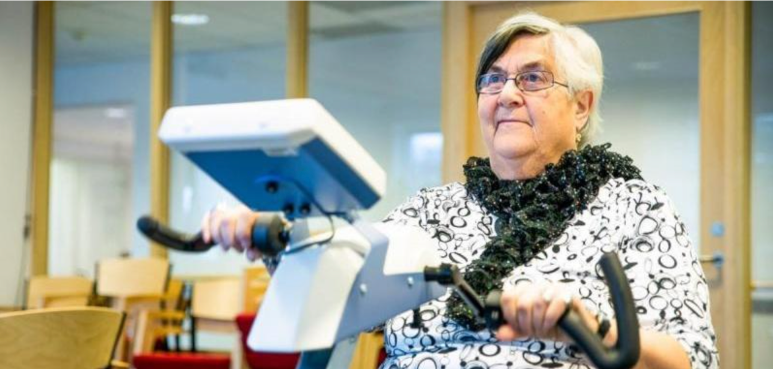 Wenche stopped falling when she started cycling - Motiview