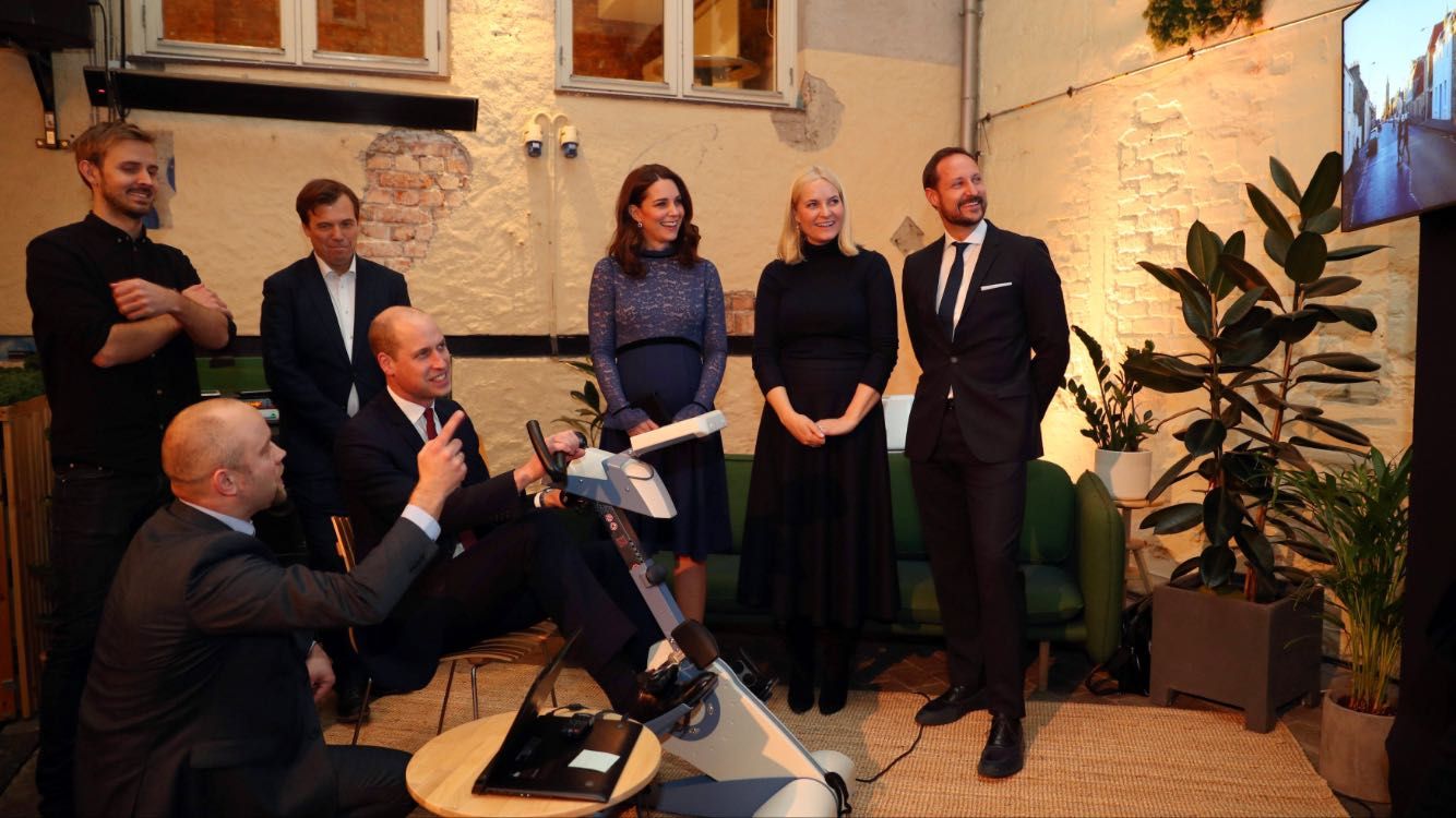 Prince William tried out Motiview - Motiview