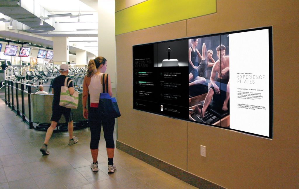 Keep your Gym Members Motivated With Digital Signage & Interactive ...