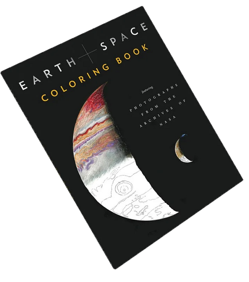 Earth & Space Coloring Book
