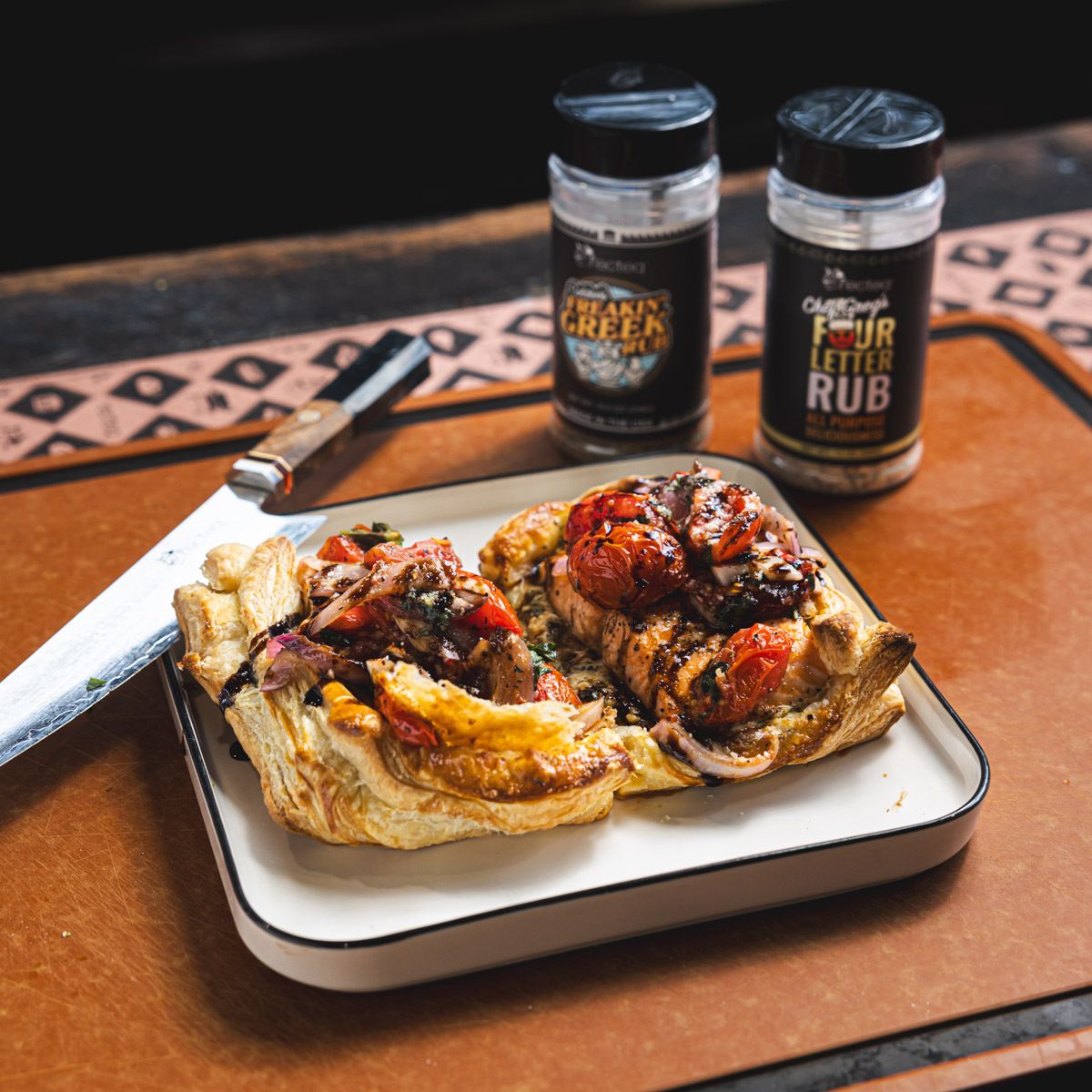 Roasted Salmon en Croute | recteq