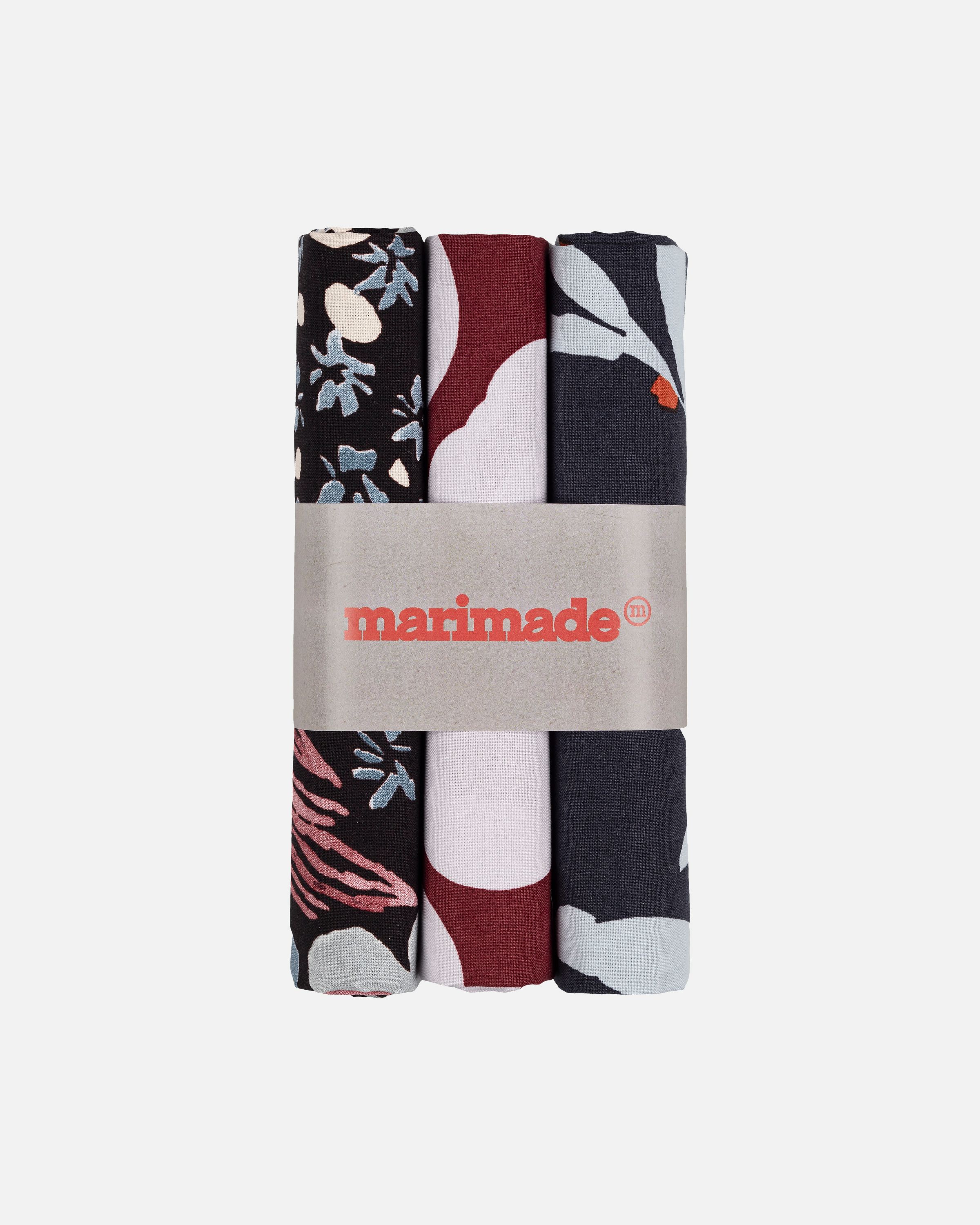Random assortment fabric kit purse Varying colors & patterns | Marimekko