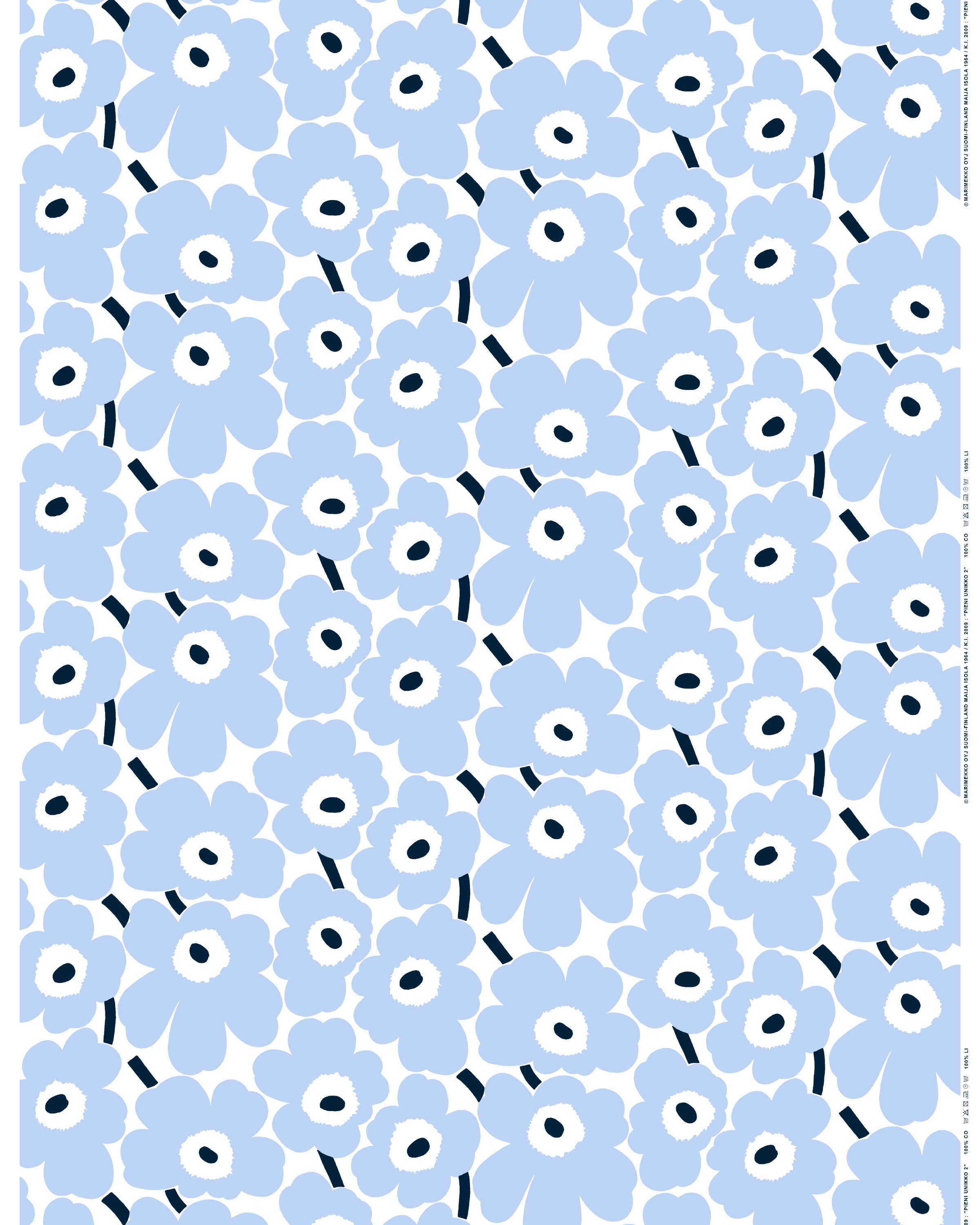 Pieni Unikko Cotton fabric Marimekko