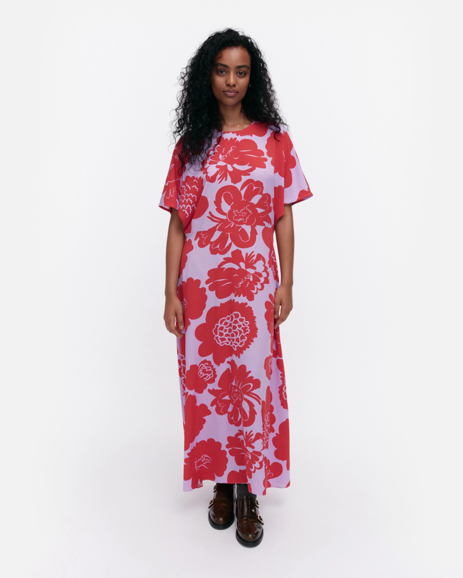 Heleä Pioni Mekko | Marimekko