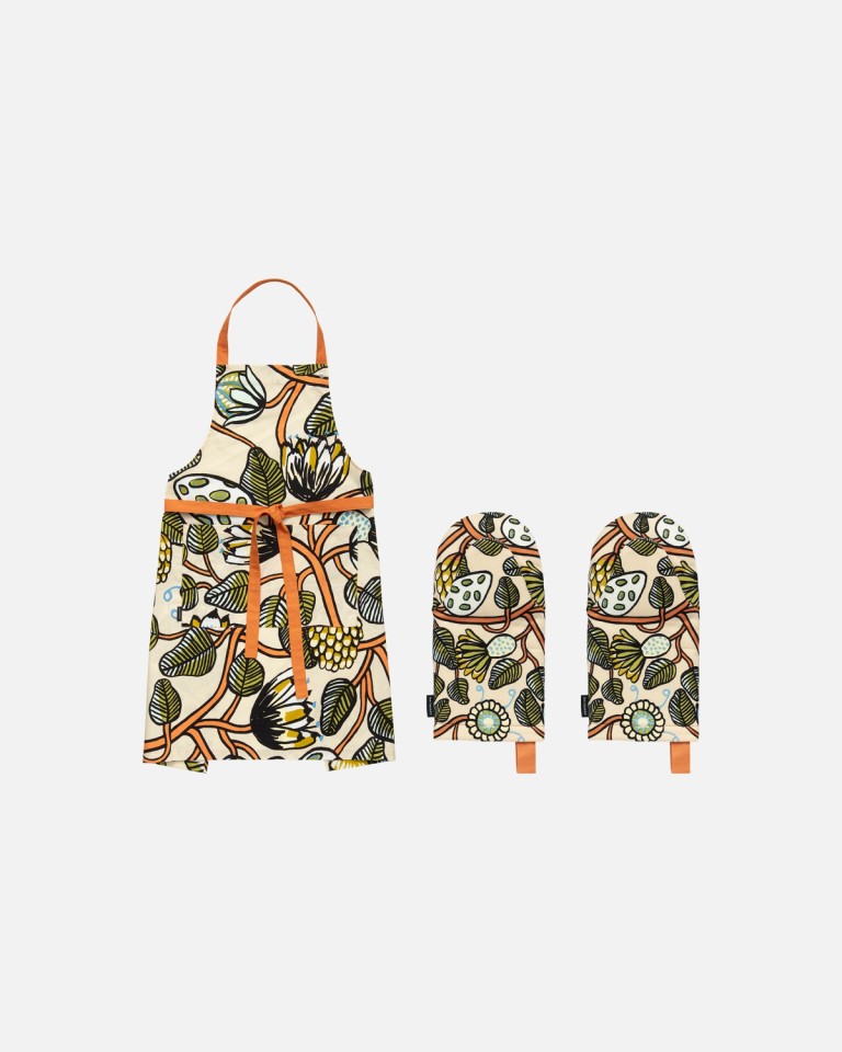 Tiara Kitchen textile set | Marimekko