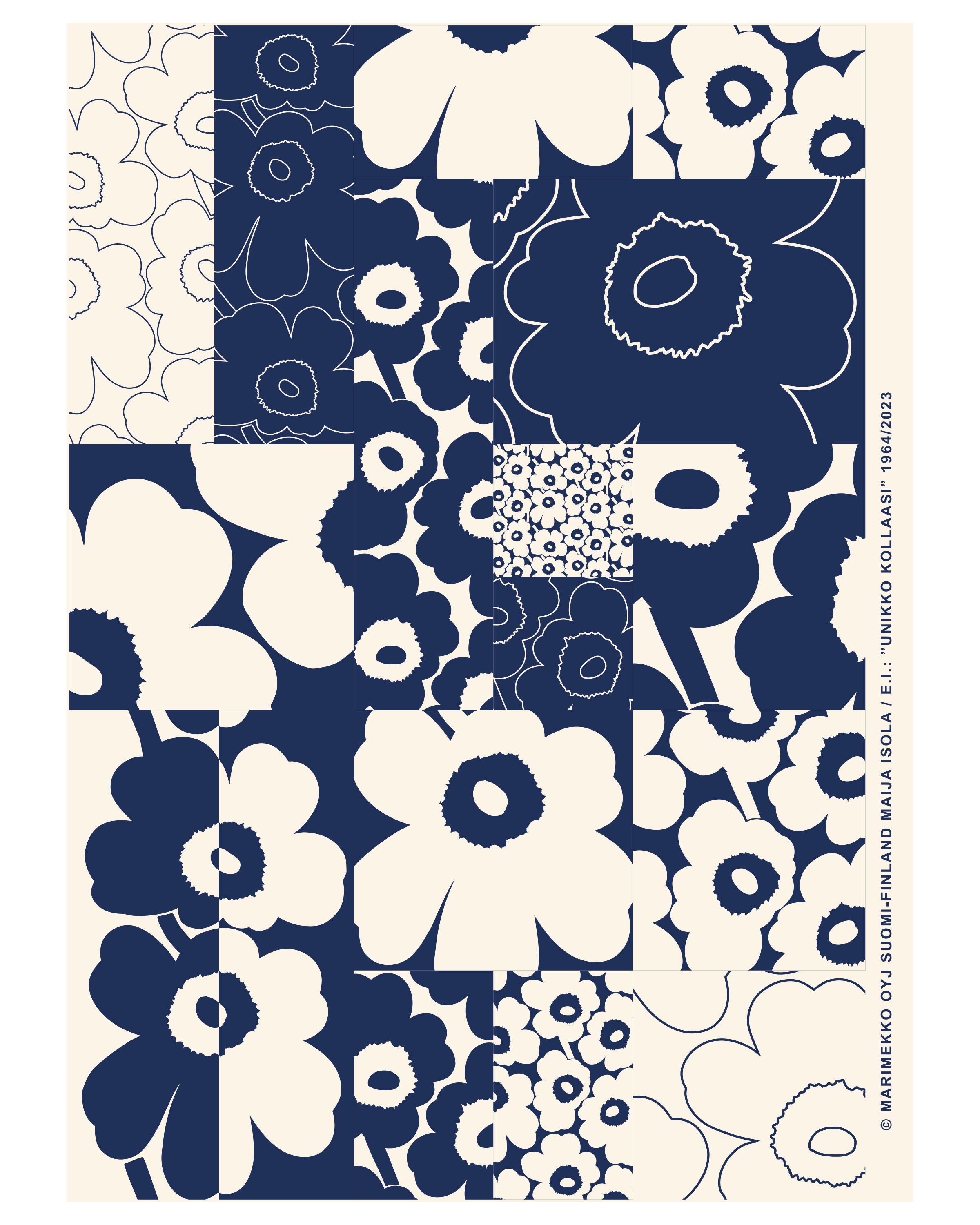 Unikko Kollaasi Poster 50x70 cm | Marimekko