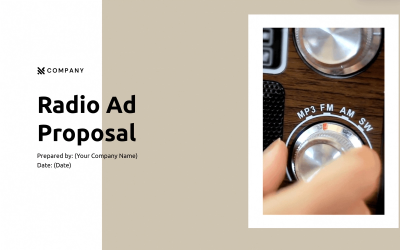 TV Advertisement Proposal Template [2024 Edition] | Qwilr