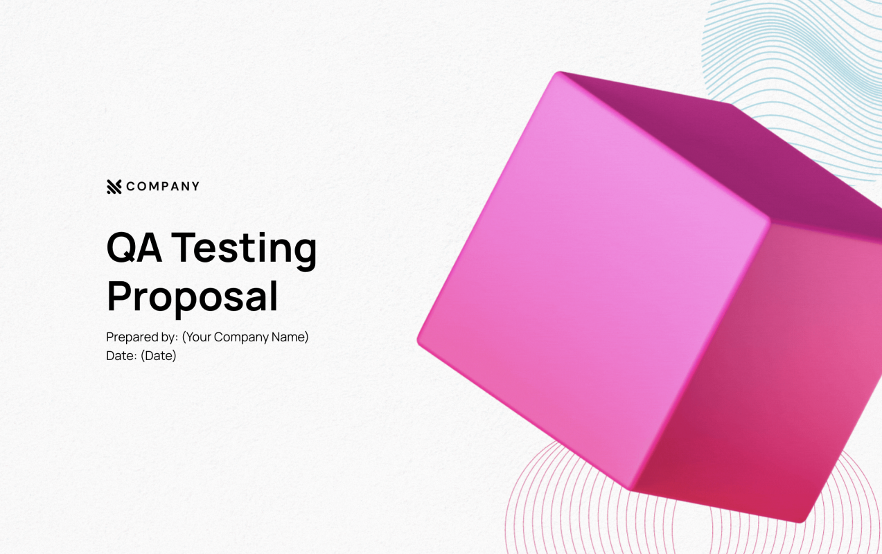Qa Testing Proposal Template 2024 Edition Qwilr
