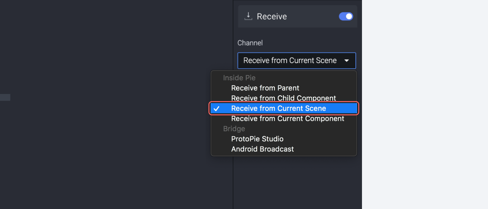 Send & Receive Messages | Components | Docs | Learn | ProtoPie
