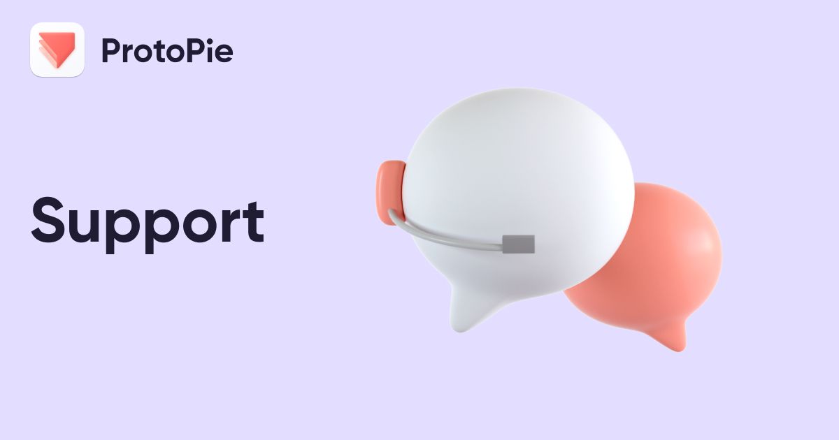 ProtoPie Studio Questions | Support | ProtoPie