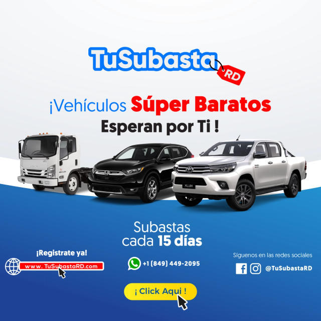 Subastas de Vehículos en Línea: Compra Autos Fácilmente | Tu Subasta RD