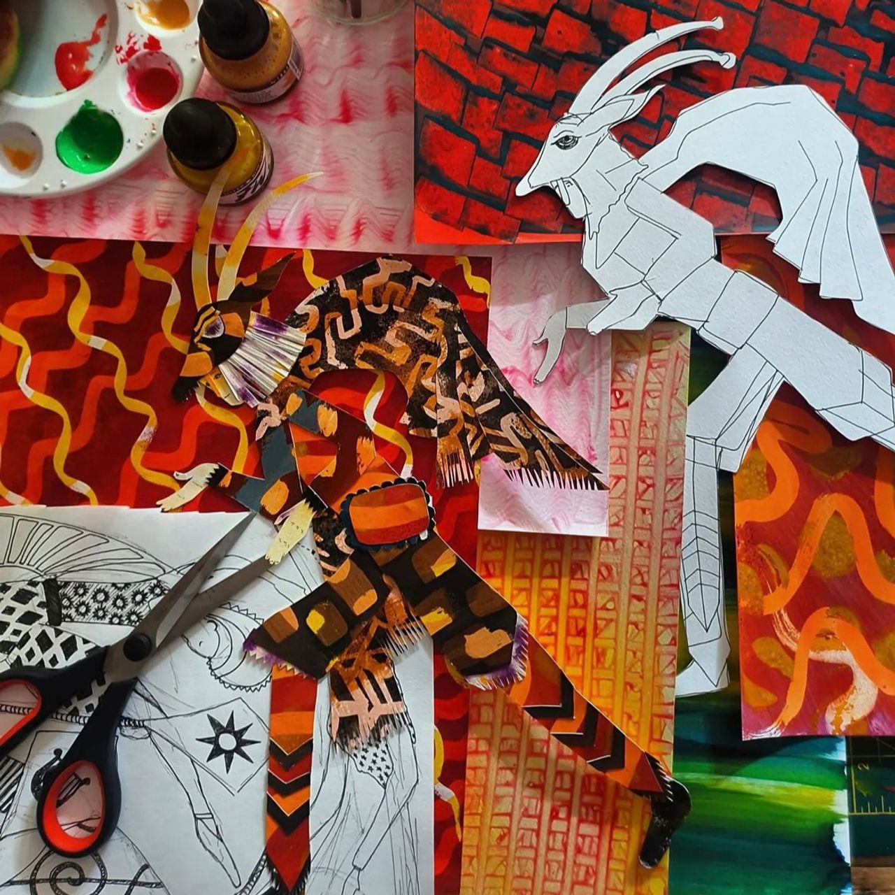 Finding Inspiration in Paper: Three artists working in collage