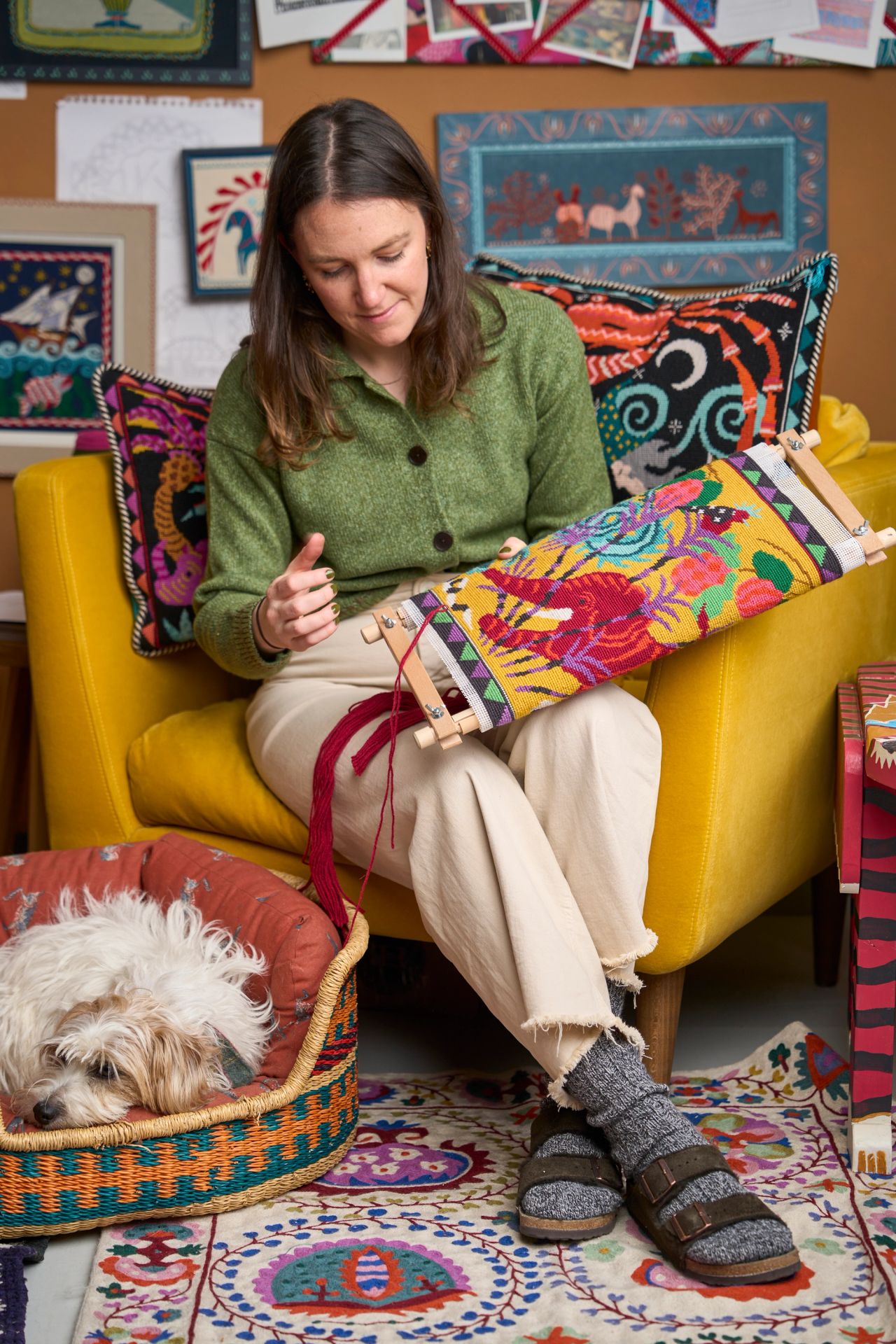 Beautiful Needlepoint and Bargello Kits | Tapestry kits to create ...