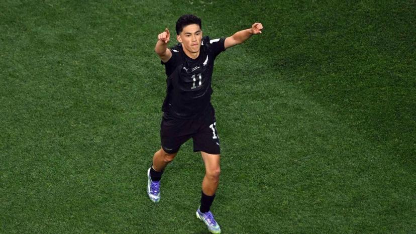 Eli Just double earns All Whites a valuable point in World Cup opener