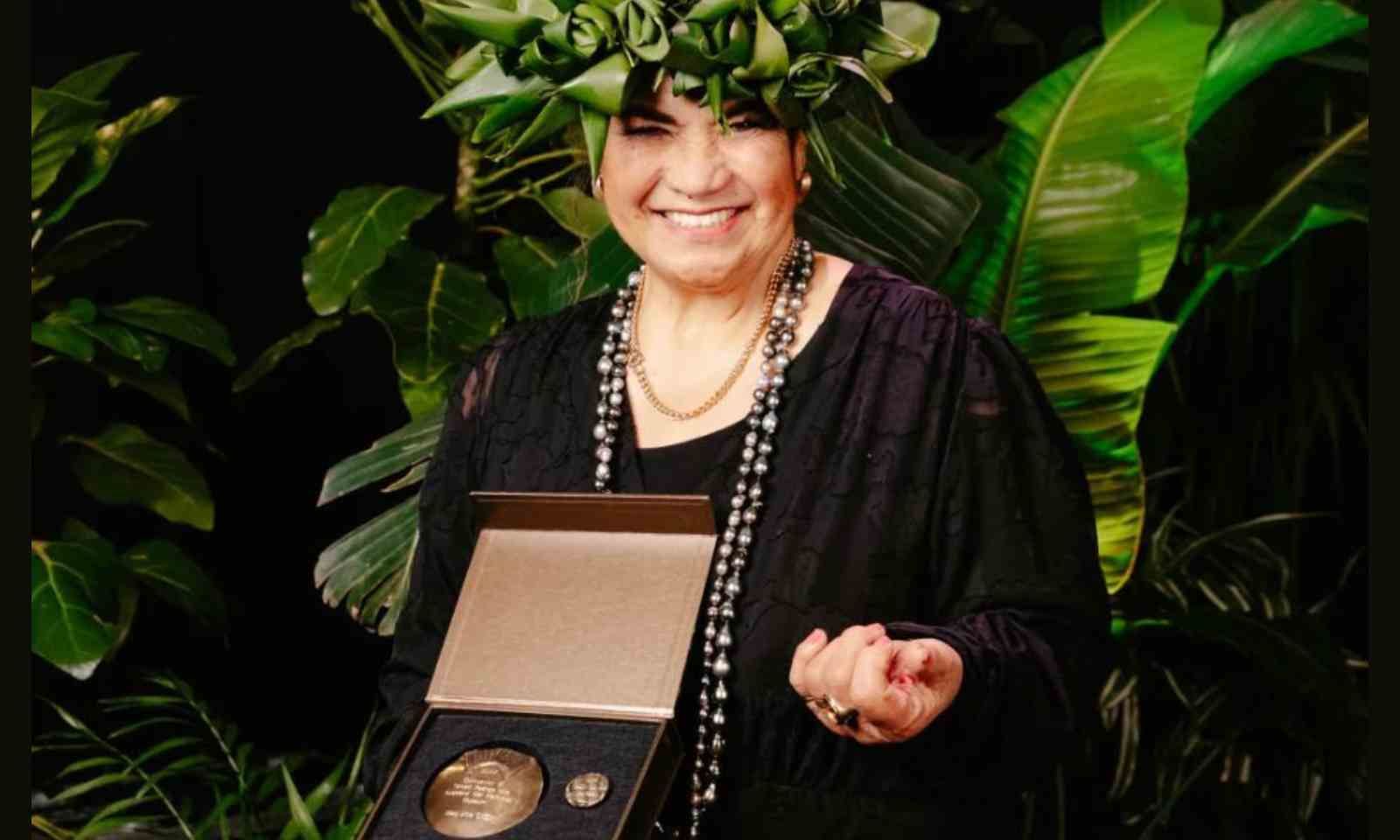 'Honoured and humbled': Cook Islands artist awarded Museum Medal