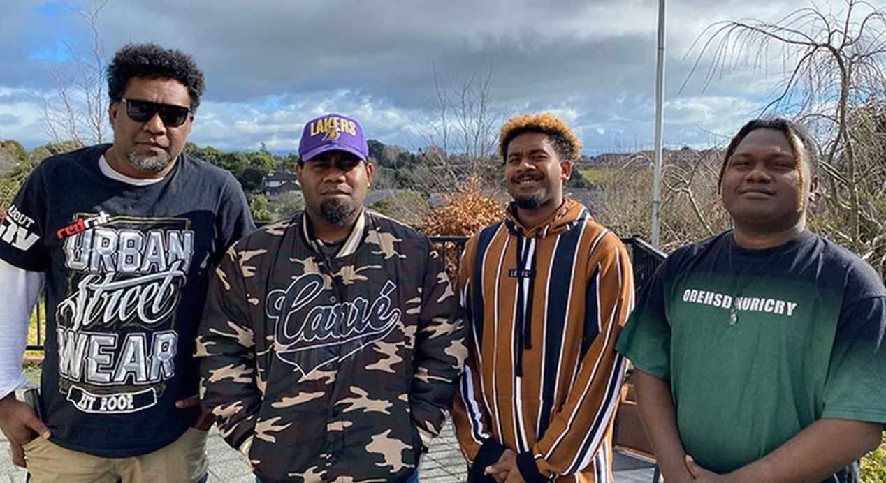 Island reggae with a mix of pop: 'Music is in our blood'