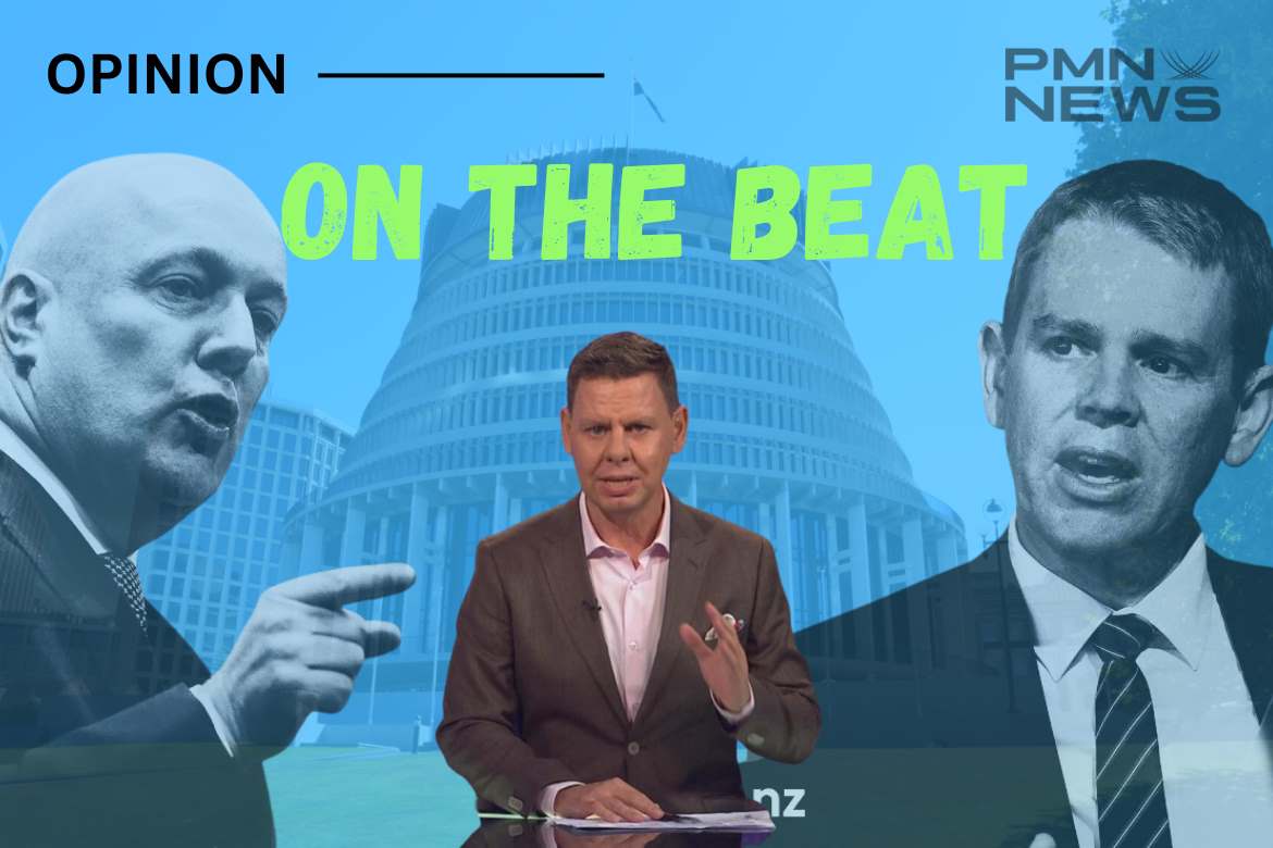 Election 2023 - On The Beat: Luxon offers hugs while Hipkins hits hard