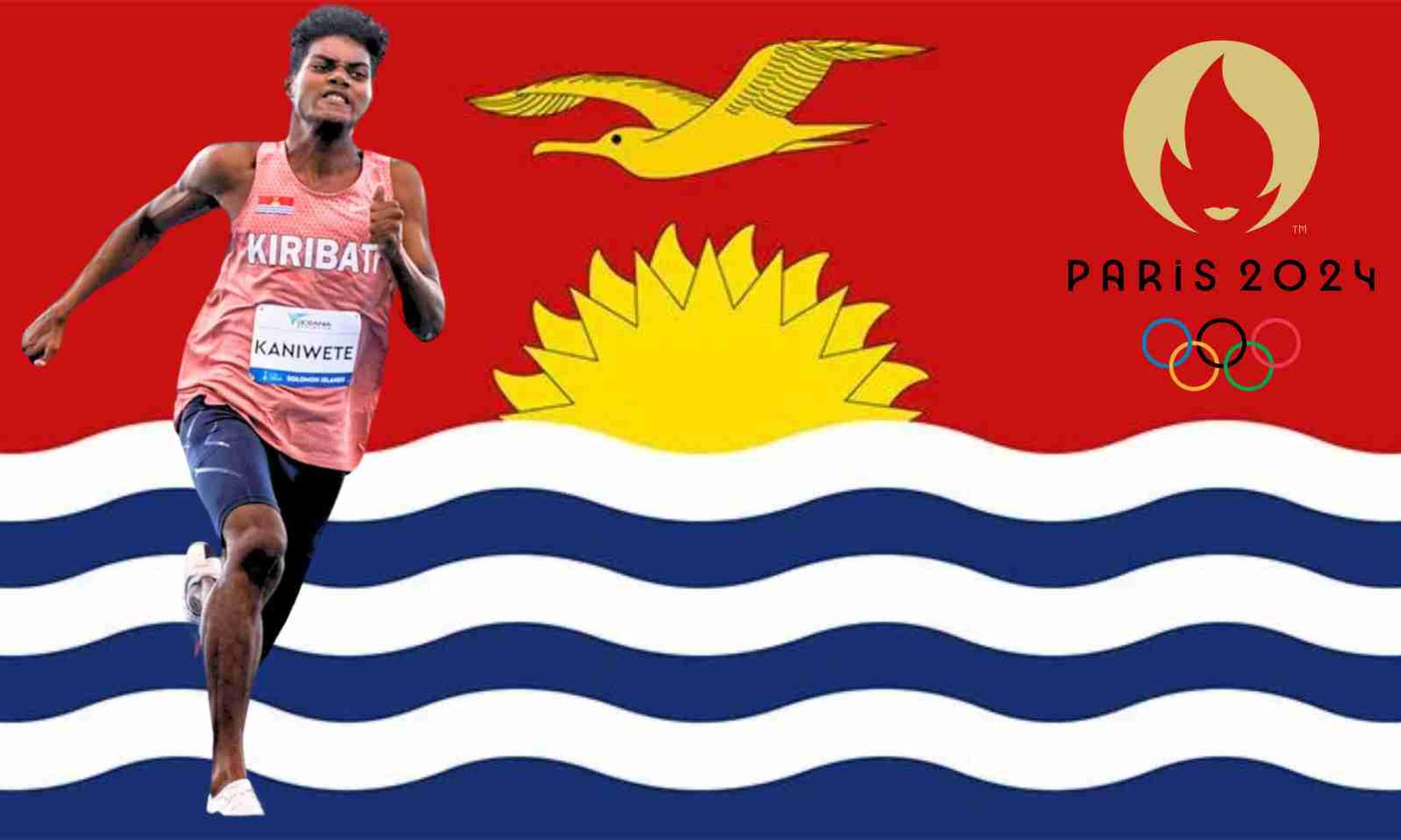 Kiribati sprinter marks milestone in Paris