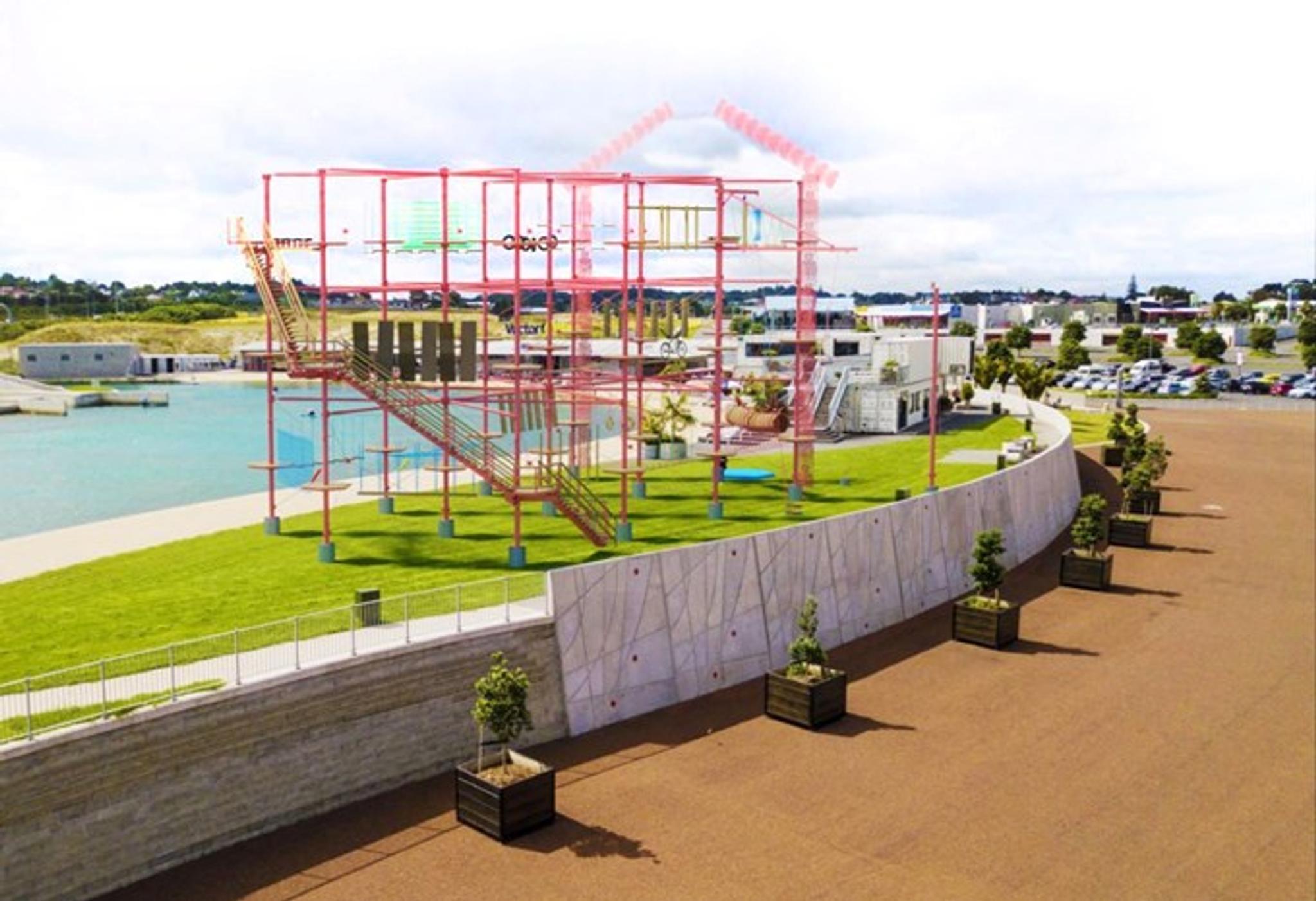 Excitement builds for huge climbing structure in South Auckland