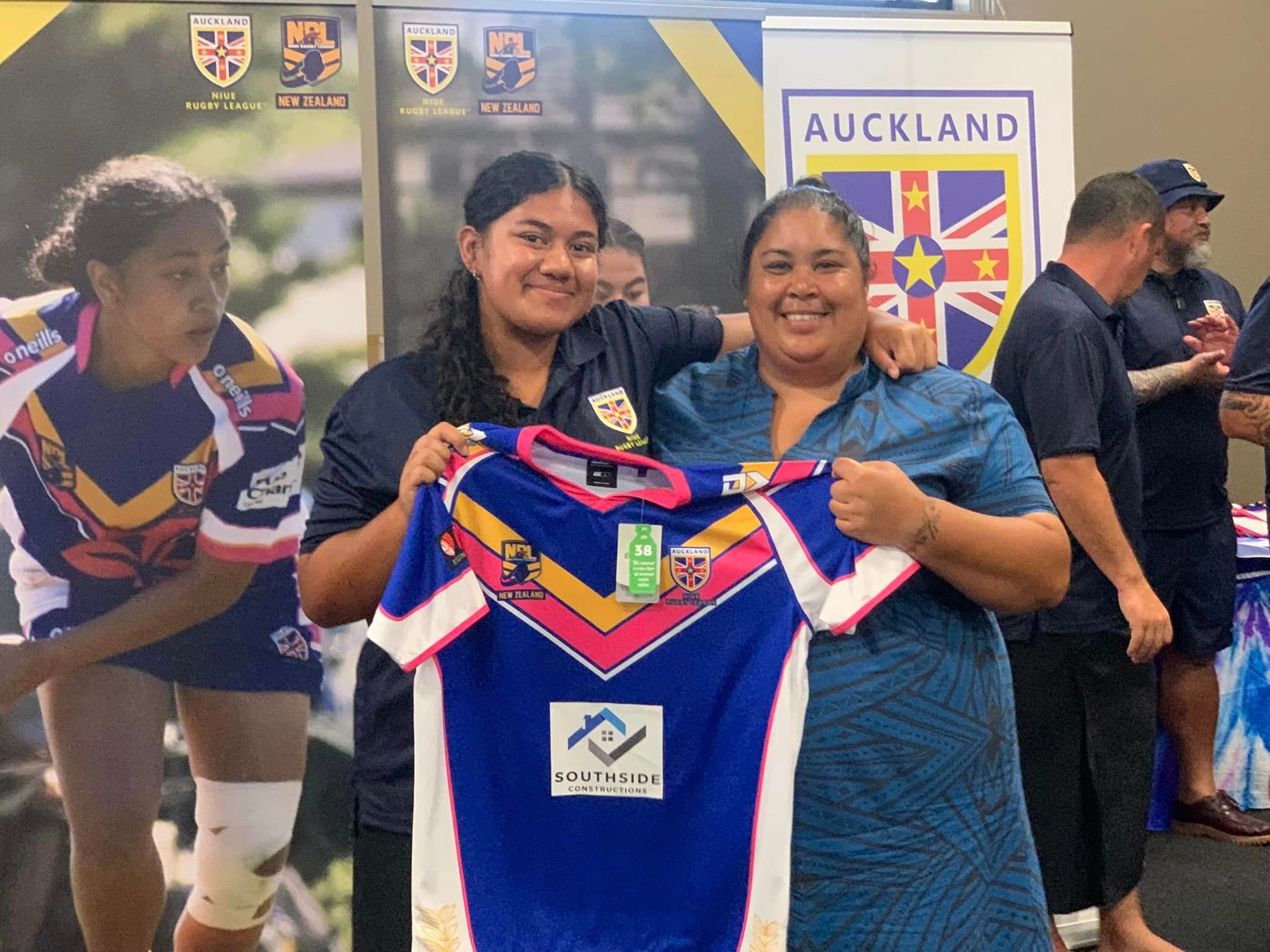 Auckland Niue Rugby League girls side head to first ever Pacific Youth Cup