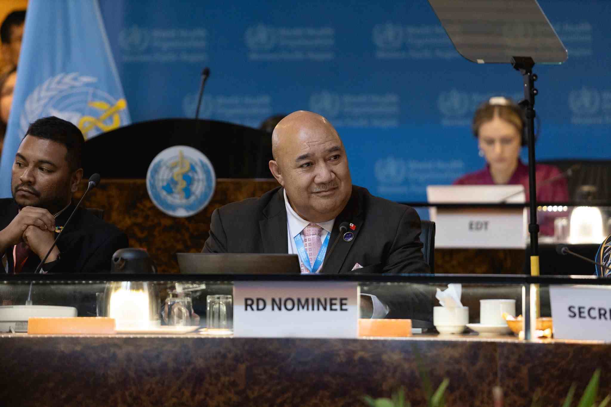 Tongan doctor steps into WHO’s top job in the Pacific