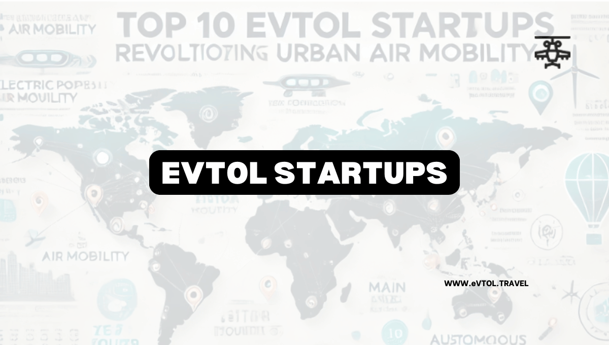 Top eVTOL Startups Revolutionizing Urban Air Mobility
