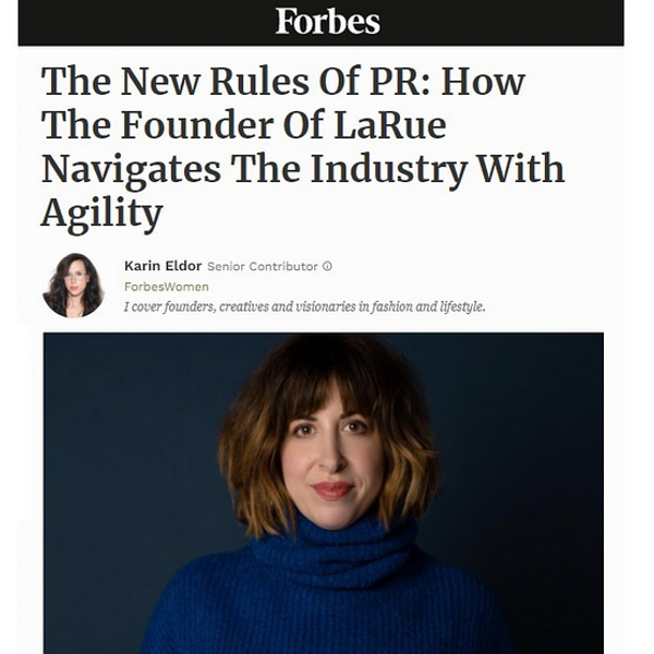 LaRue PR: Full-Service PR Agency for Visionary Brands | LaRue PR: Full ...