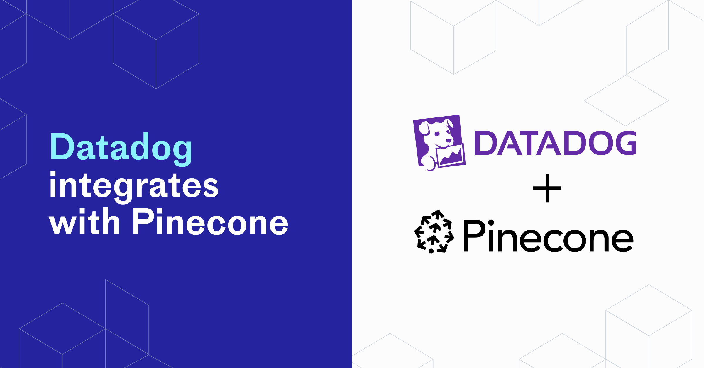 Monitor Pinecone with Datadog | Pinecone