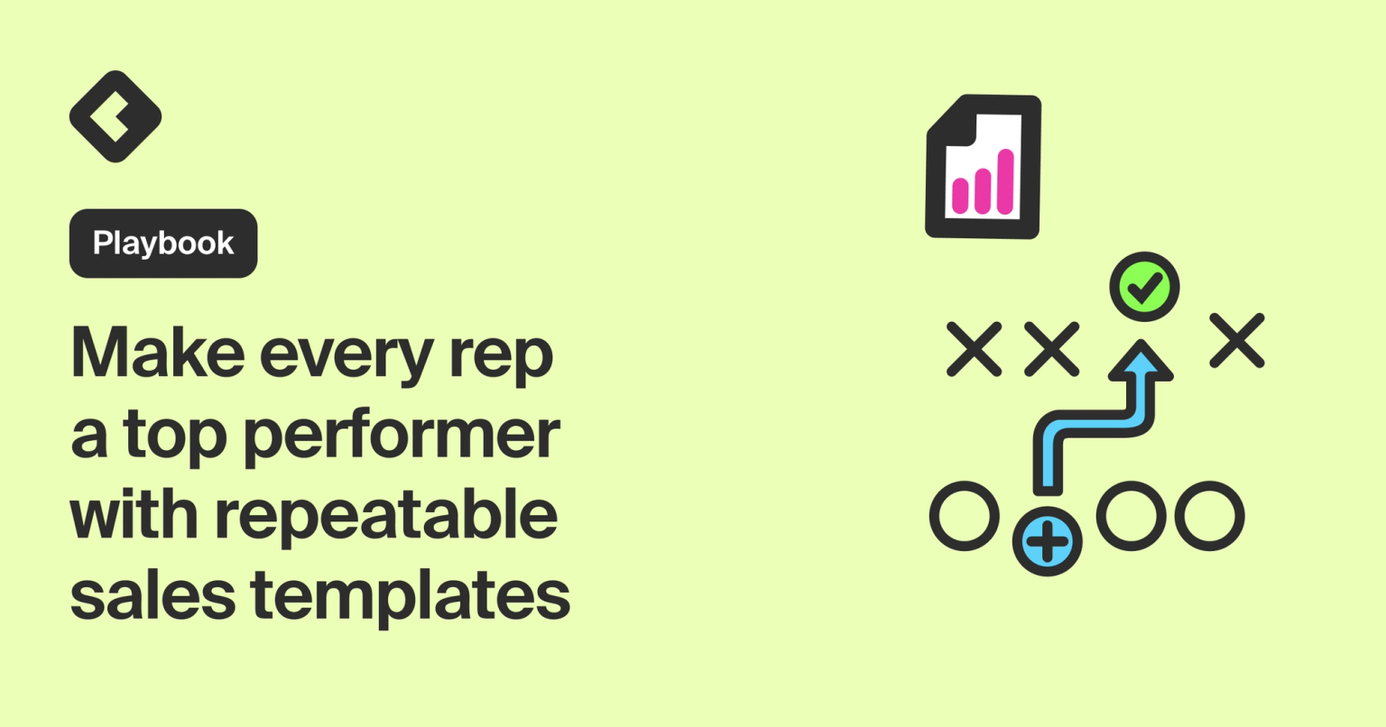 Make every rep a top performer with repeatable sales templates Playbook ...
