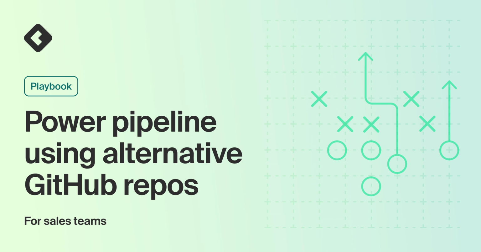 Power pipeline using alternative GitHub repos Playbook | Common Room