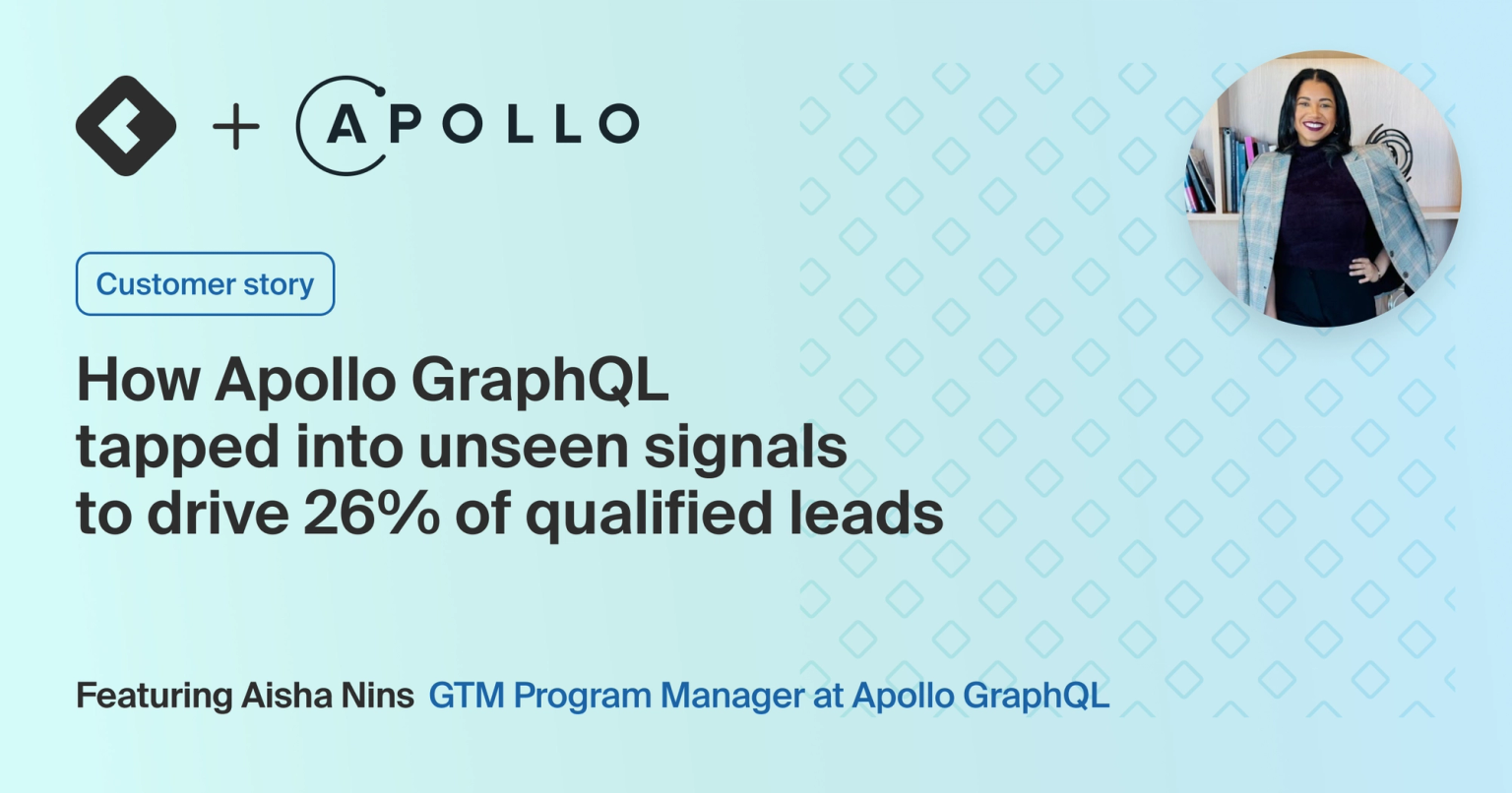 How Apollo GraphQL tapped into unseen signals to drive 26% of qualified ...