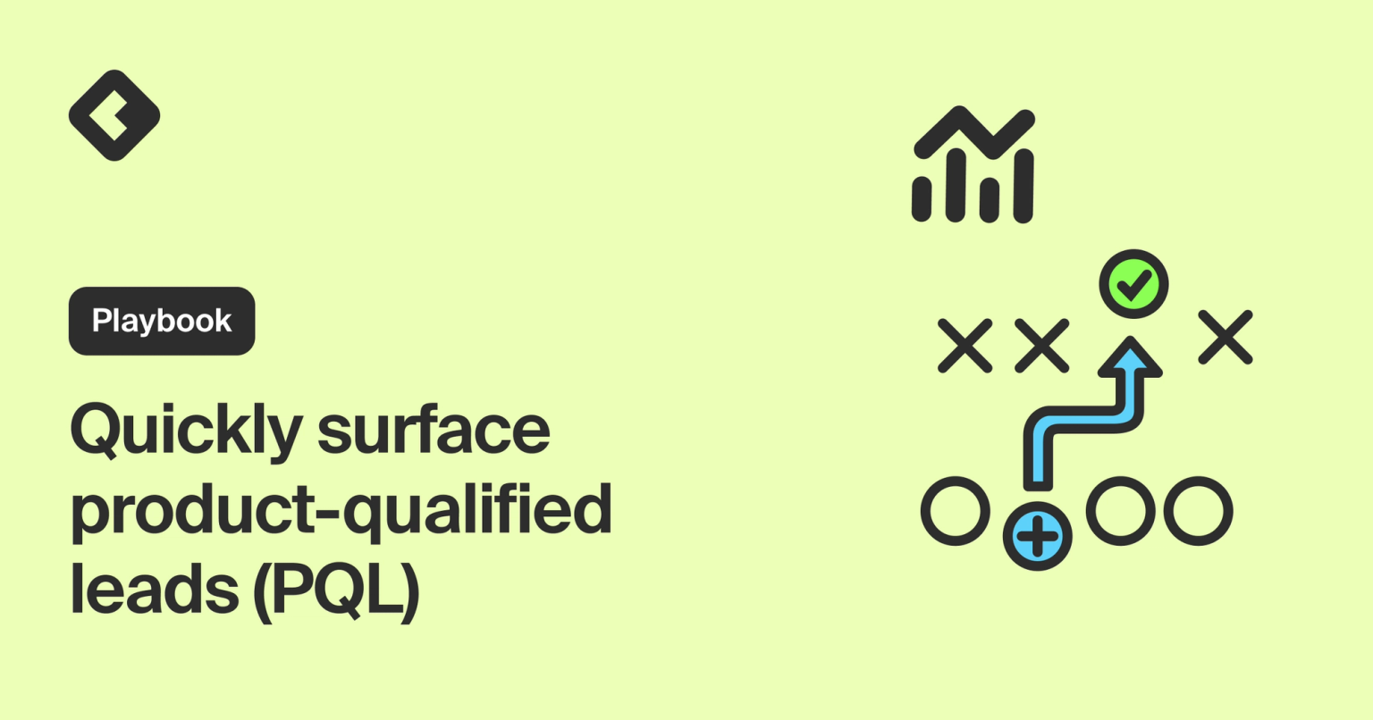 Quickly surface product-qualified leads (PQL) Playbook | Common Room