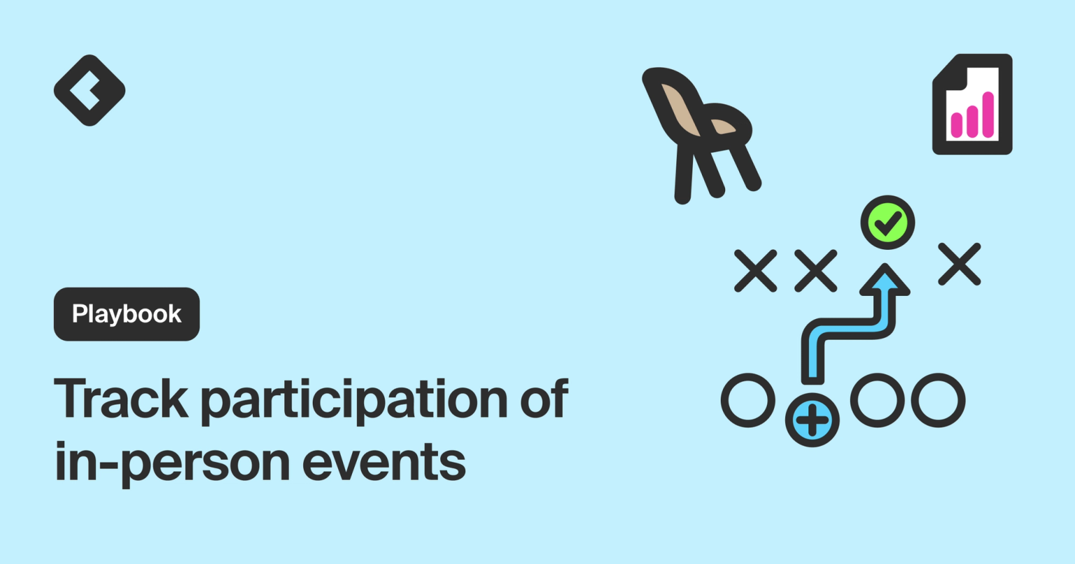 Track participation of in-person events Playbook | Common Room